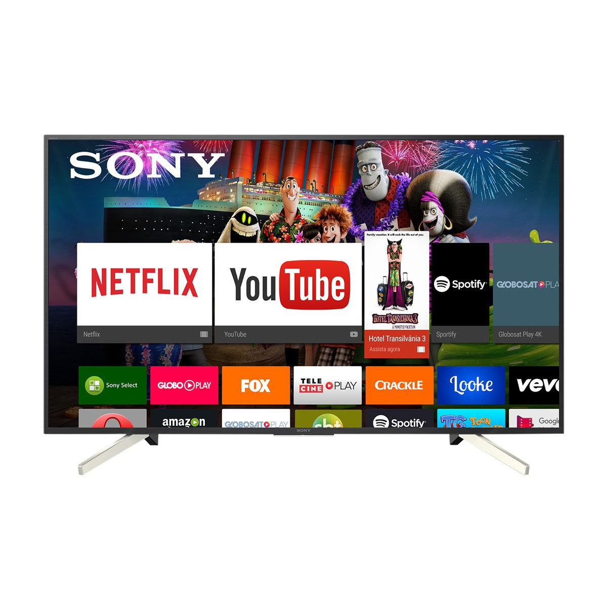 Smart TV LED 55" Sony KD-55X755F Ultra HD 4K 4 HDMI 3 USB Preto com ...