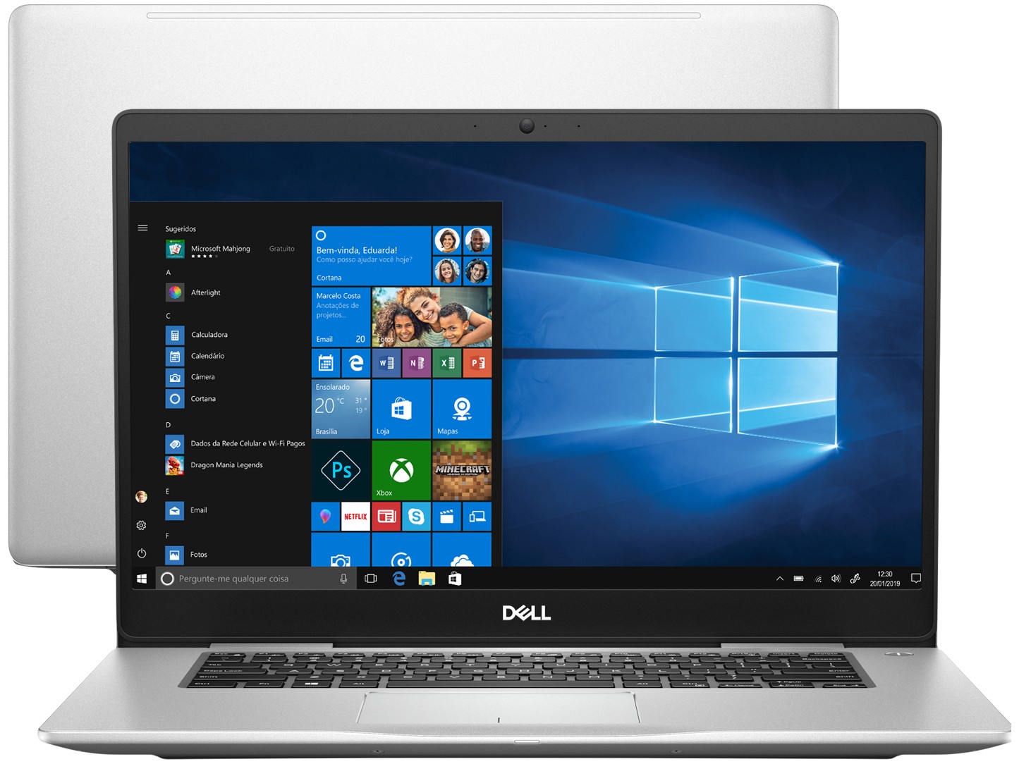 Notebook Dell Inspiron i15-7580-A30S Intel Core i7 - 8GB SSD 256GB 15,6 ...