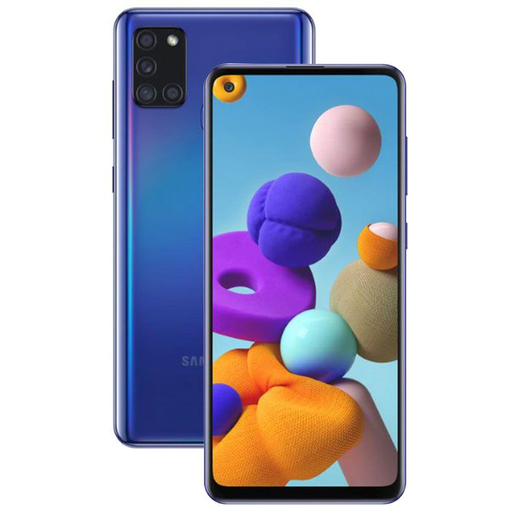 Smartphone Samsung A217 Galaxy A21s 64GB 6,5" Câmera Quádrupla 48MP 8MP ...